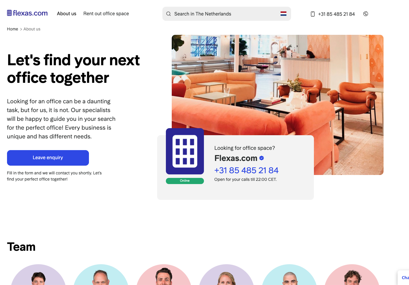 Flexas - Office spaces | Drupal.nl