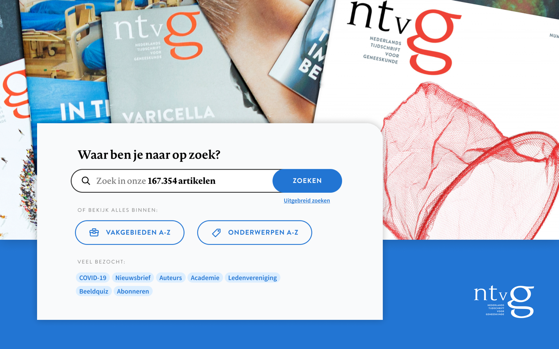 Nederlands Tijdschrift voor Geneeskunde (NTvG) | Drupal.nl