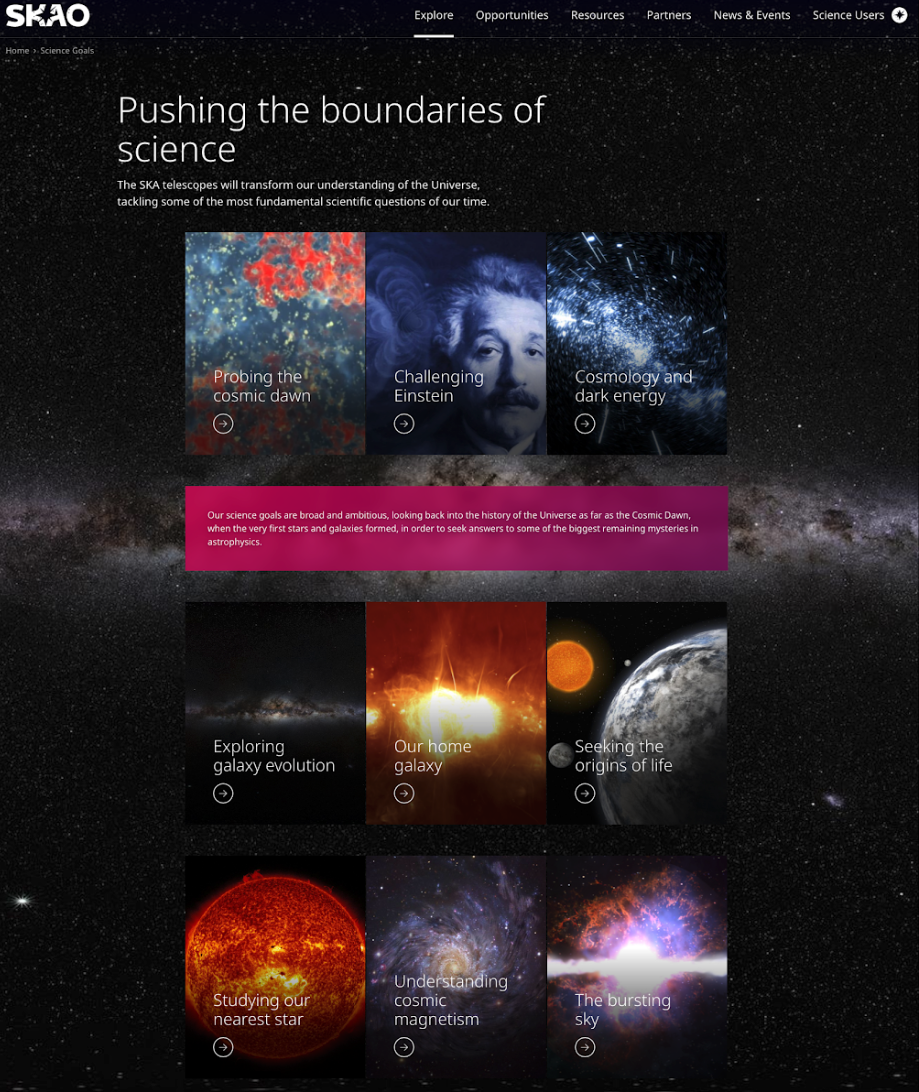 SKAO, naar en voorbij de sterren | Drupal.nl